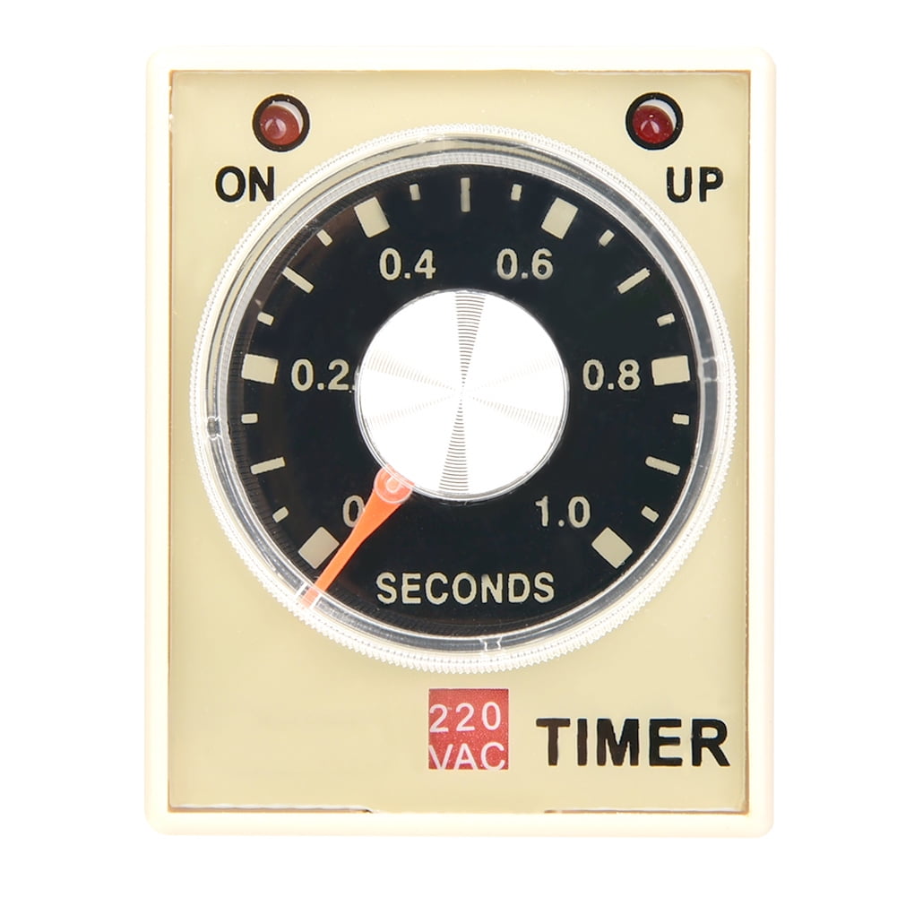 AC 220V 50/60Hz Power-On Delay Timer Time Relay, 1 Second Rating ...