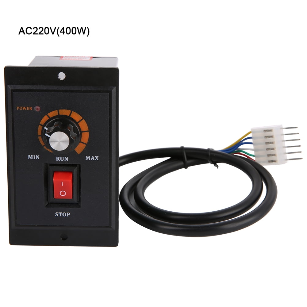 AC 220V 50/60Hz Single Phase AC Motor Speed Controller Electric Motor ...