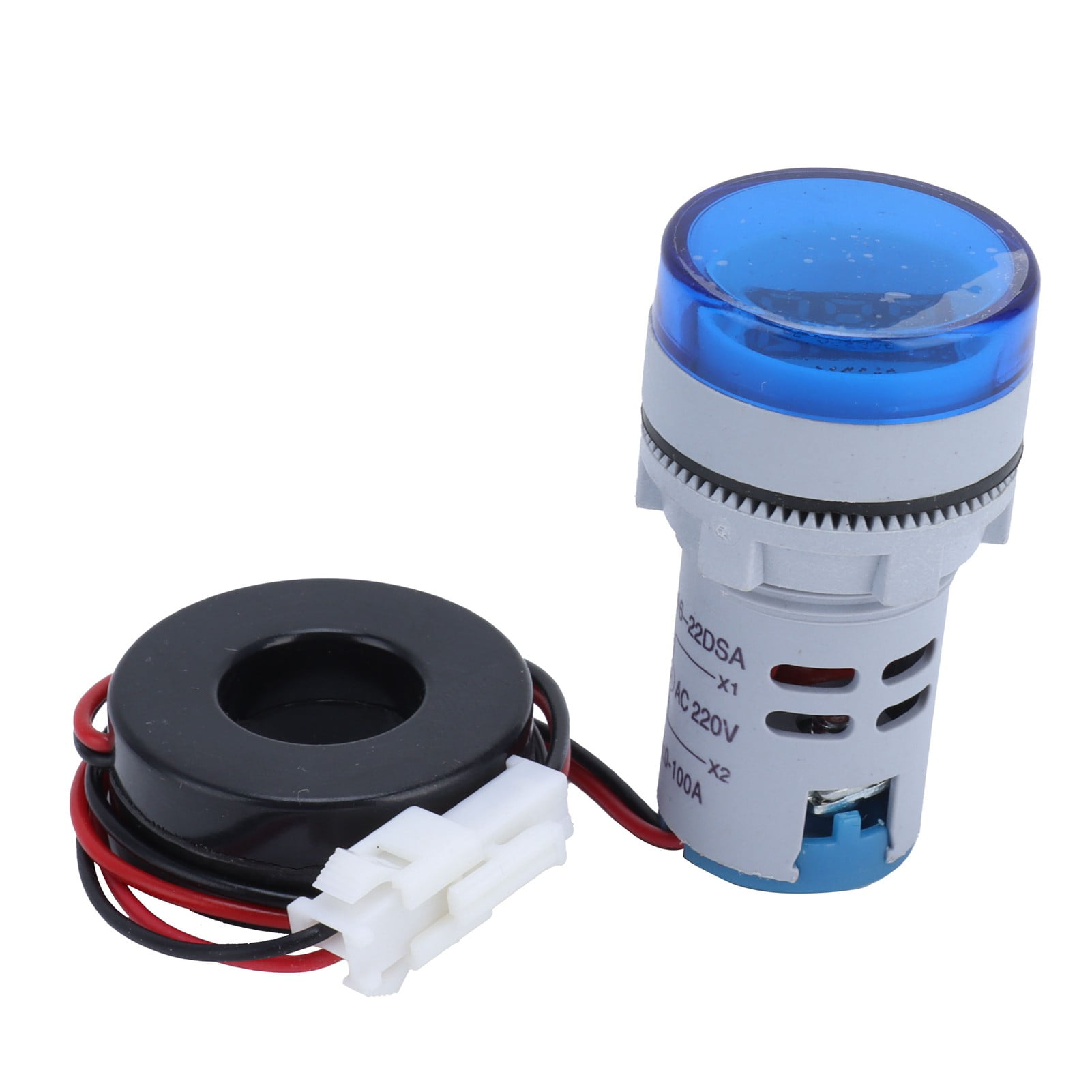 AC 220V Digital Ammeter Round Current Meter with Accurate Signal ...