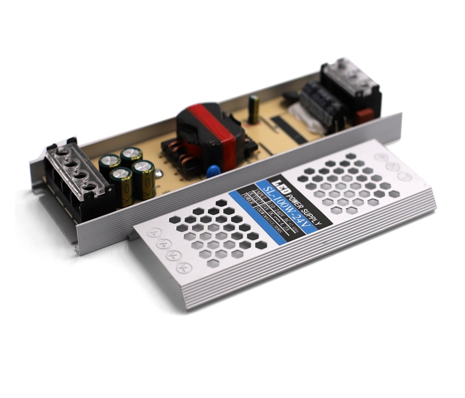 AC -240 Driver For LED Strip Lights Adapter, DC 12V 24V Lighting ...