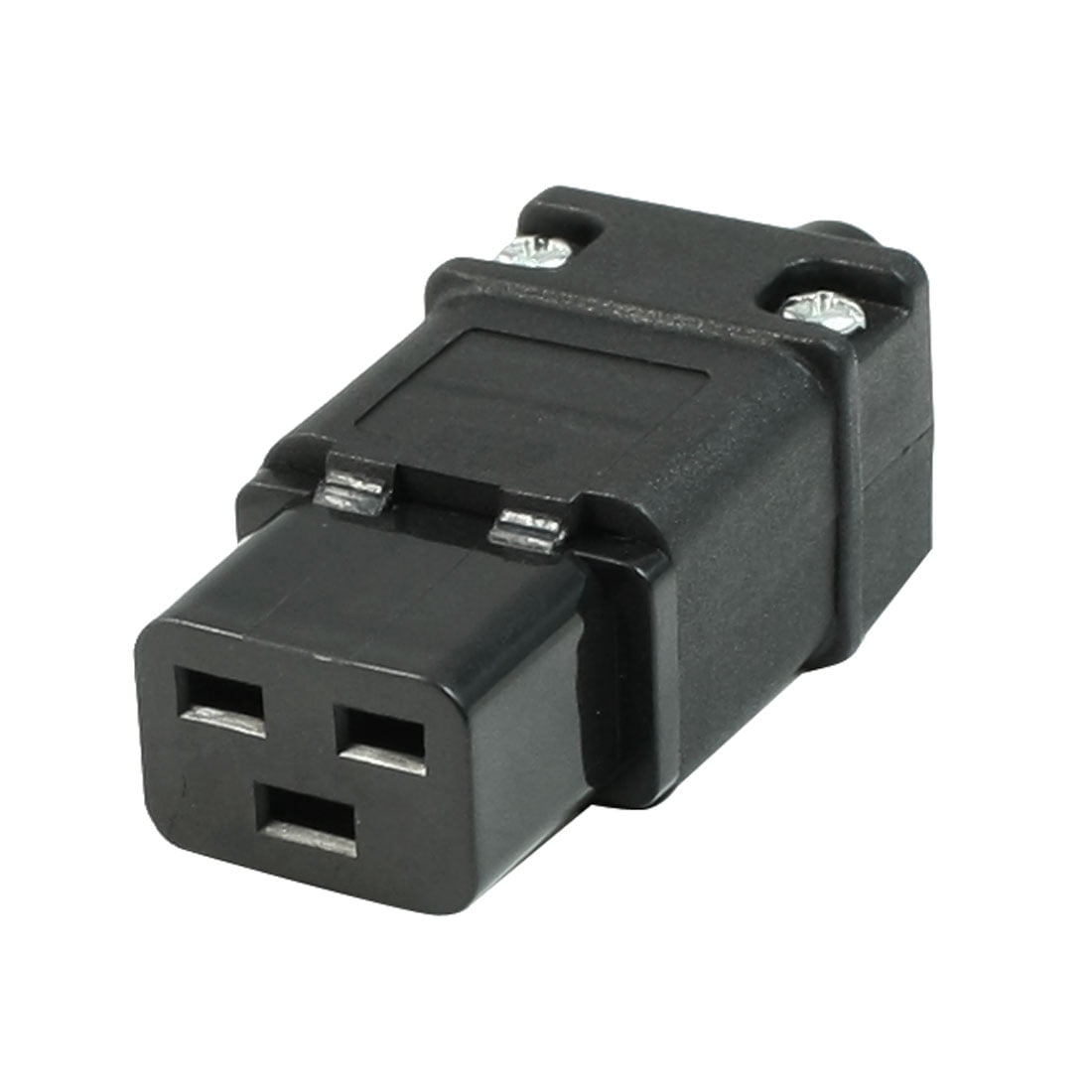 AC 250V 16A C19 Female Socket Power Cord Connector Black - Walmart.com