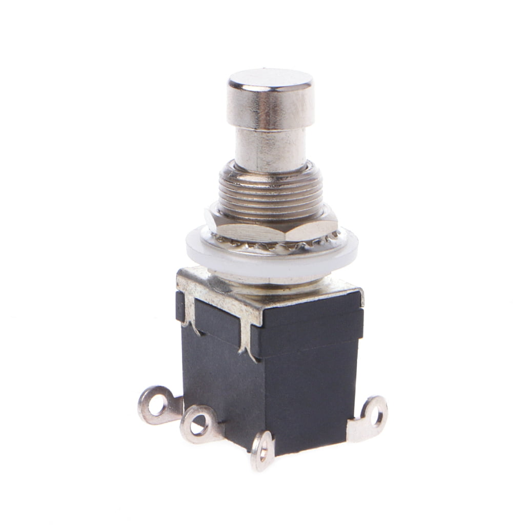 AC 250V/2A 125V/4A 6Pins DPDT Stomp Foot Switch for Guitar - Walmart.com
