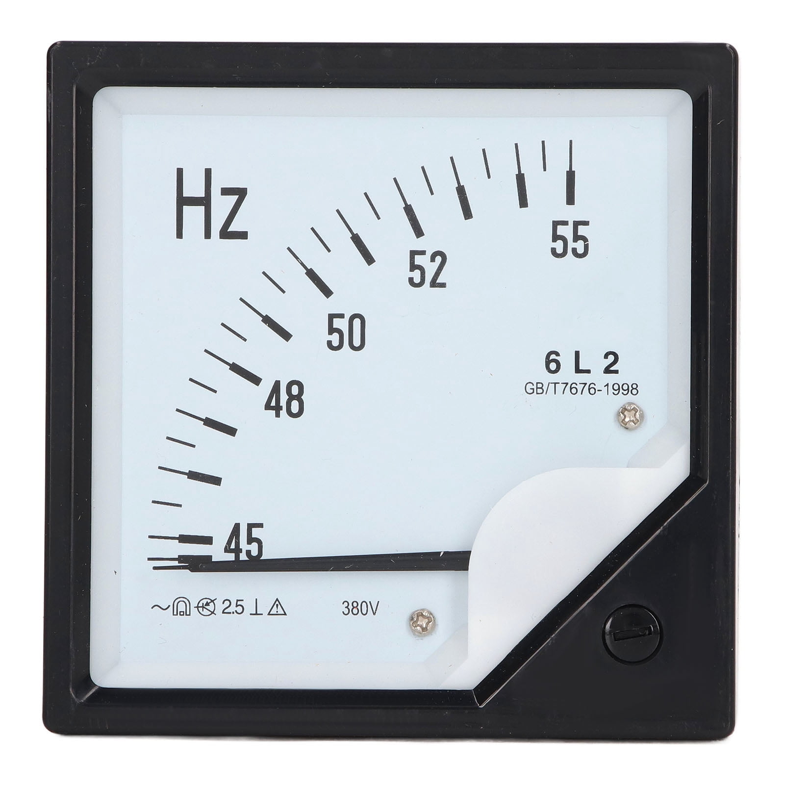 AC 380V Pointer Type Frequency Meter High Accuracy Square Panel ...