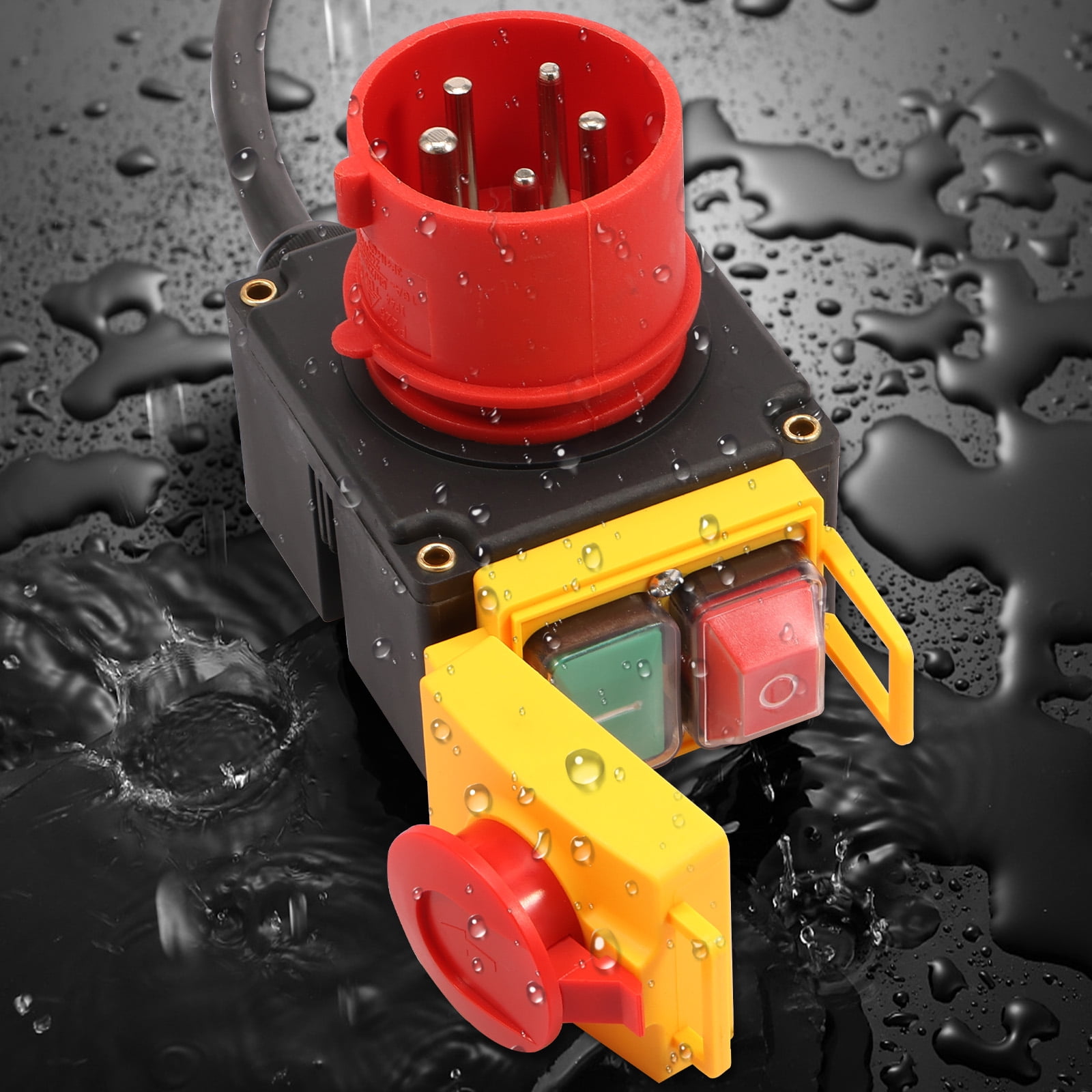 AC 400V 3 Phase Machine Switch Waterproof Multi Use Electrical ...