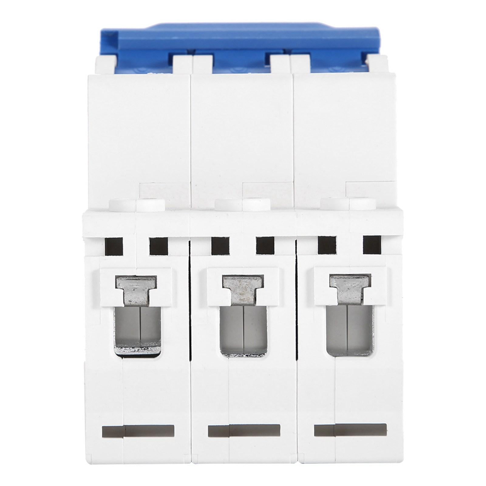 AC 400V 6/10/16/20A 3 Pole Miniature Circuit Breaker MCB Safety Breaker ...