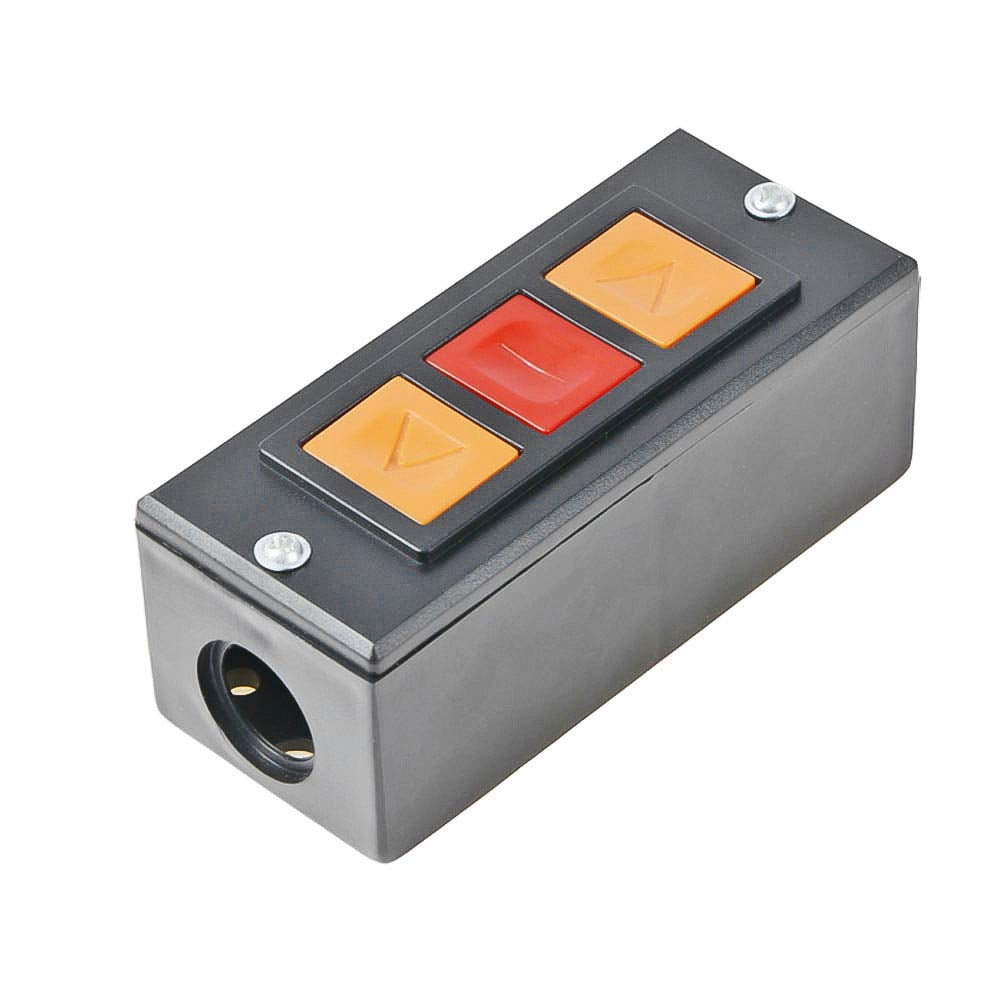 AC 600V 3A Rolling Door Up Down Stop 3 Button Black Plastic Pushbutton ...