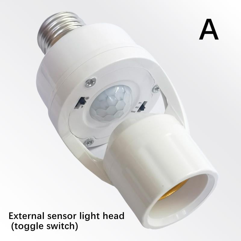 AC 85-265V Human Induction Lamp Holder PIR Motion Sensor Delay Time ...