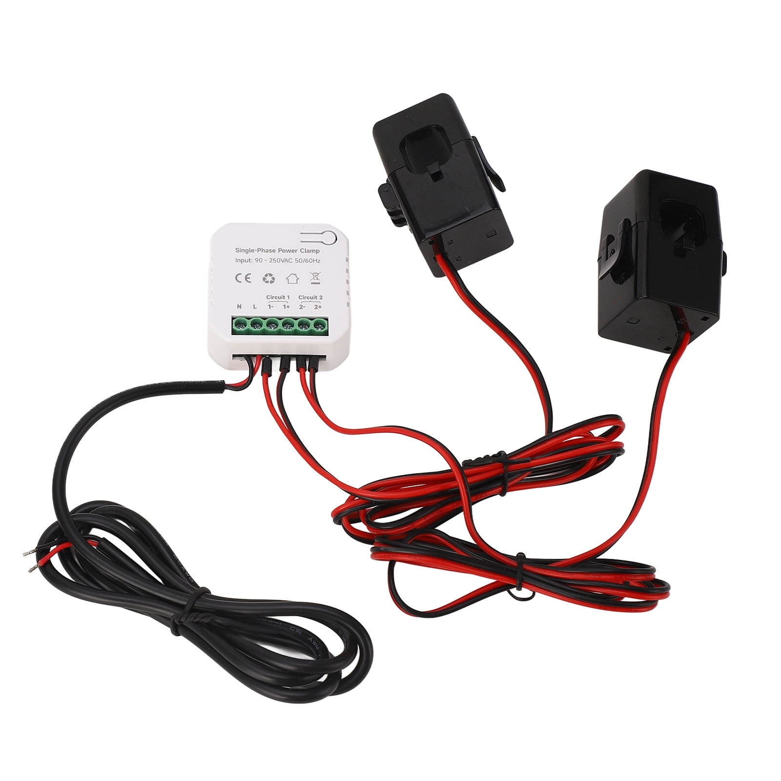 AC 90‑250V WiFi Energy Meter Smart Home Energy Monitor, Smart Energy ...