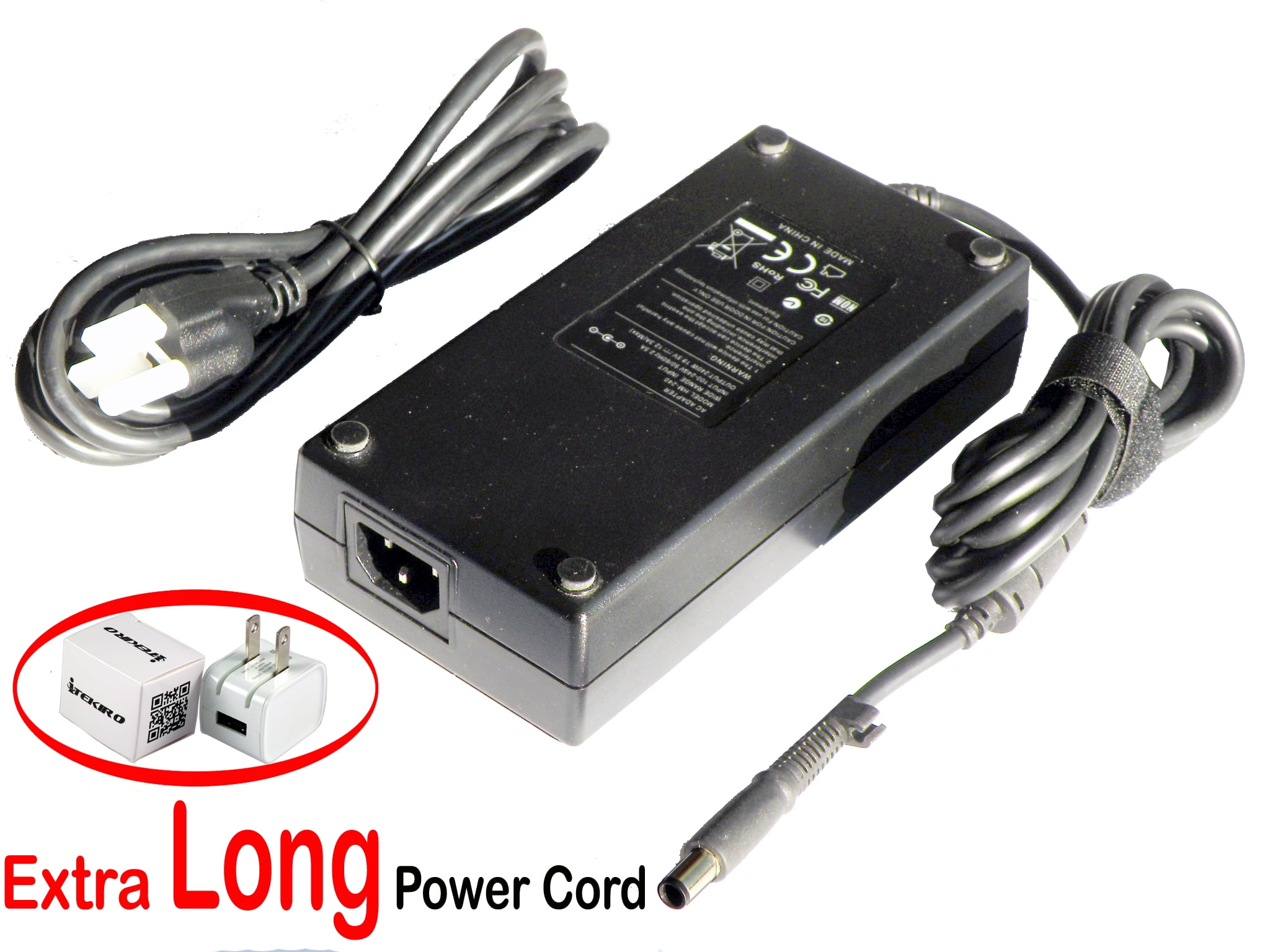 AC Adapter for Alienware 14 R1, 15 R1 R2 R3, m15 R1 R2 R3 AW15R3, 17 R1 ...