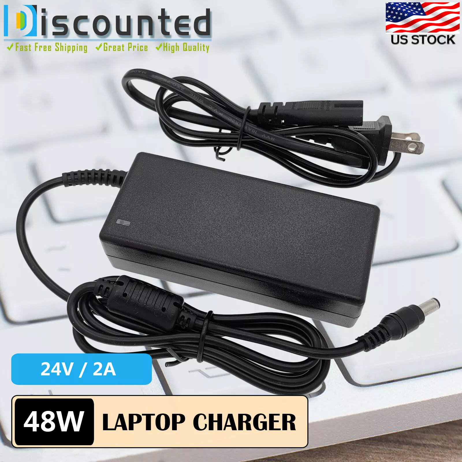 AC Adapter Charger For Logitech Driving Force GT Racing Wheel Power ...