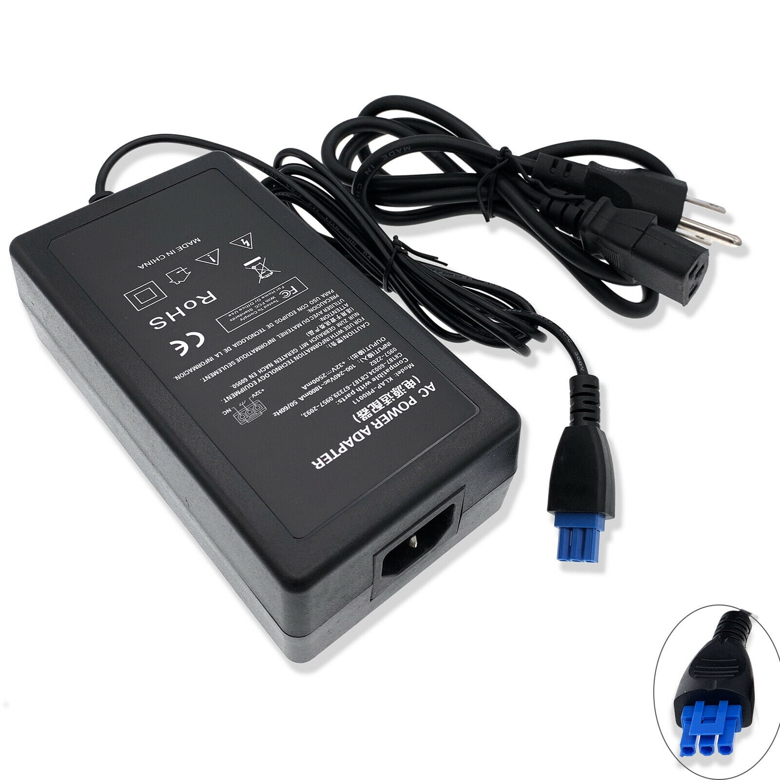 AC Adapter Charger Power For HP PhotoSmart Pro B8850 Q7161A Printer ...