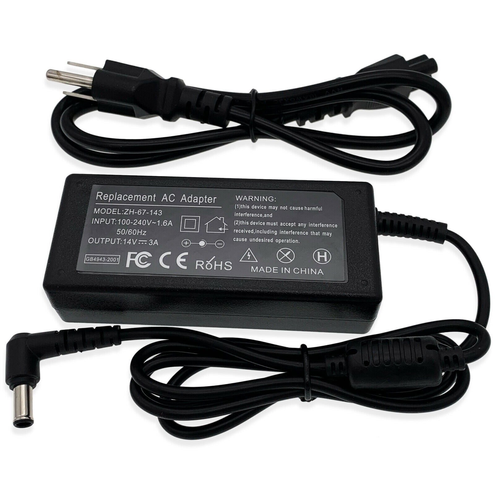 AC Adapter Charger for Samsung SyncMaster BX2331 S22A350H LCD Monitor ...