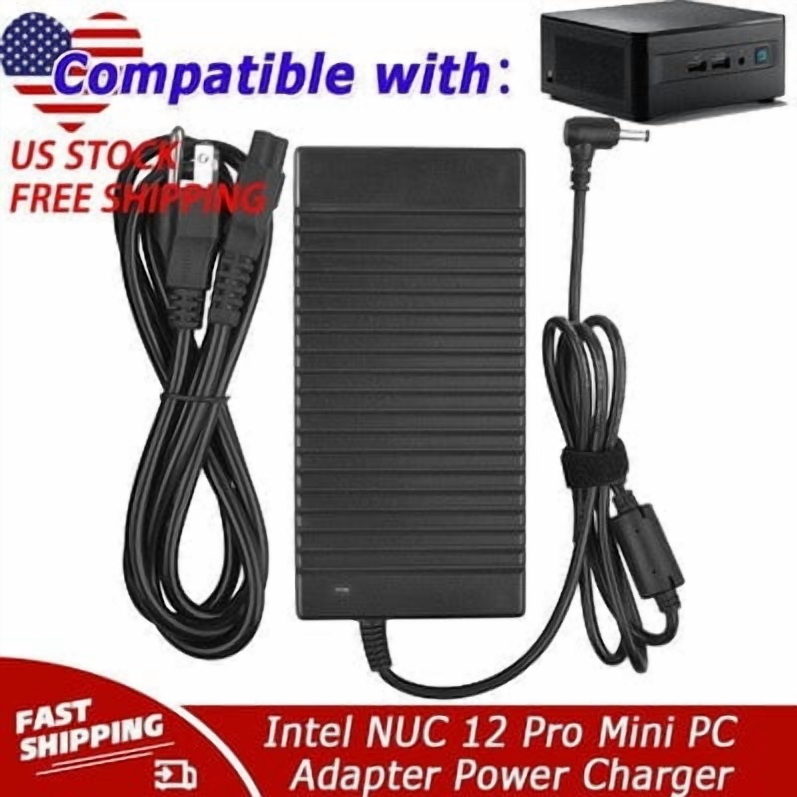 AC Adapter Compatible with Intel NUC 12 Pro NUC12WSHi5 NUC12WSHi7 Mini ...