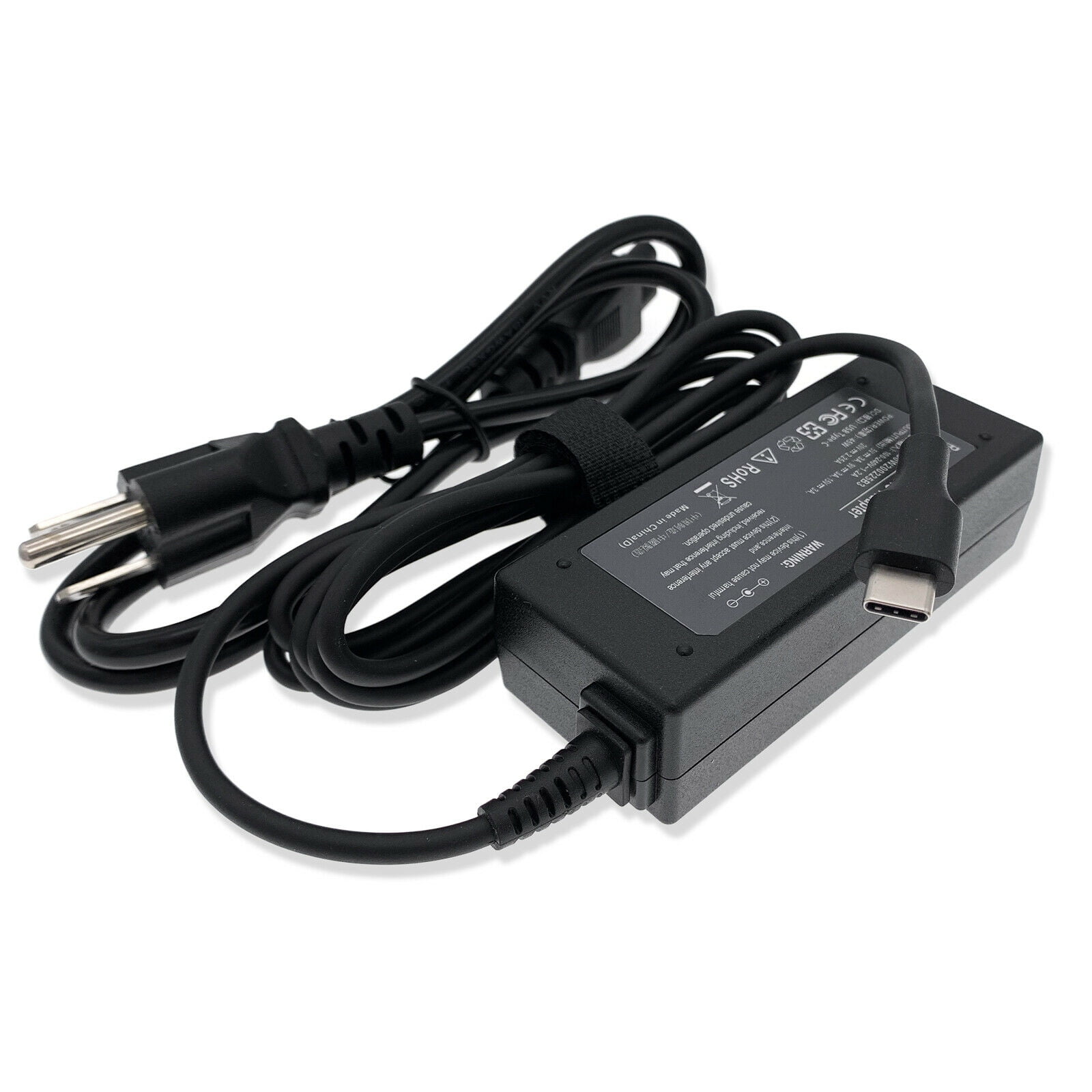 AC Adapter For ASUS Chromebook Flip C434 C434TA-DH342T 45W USB-C Type-C ...