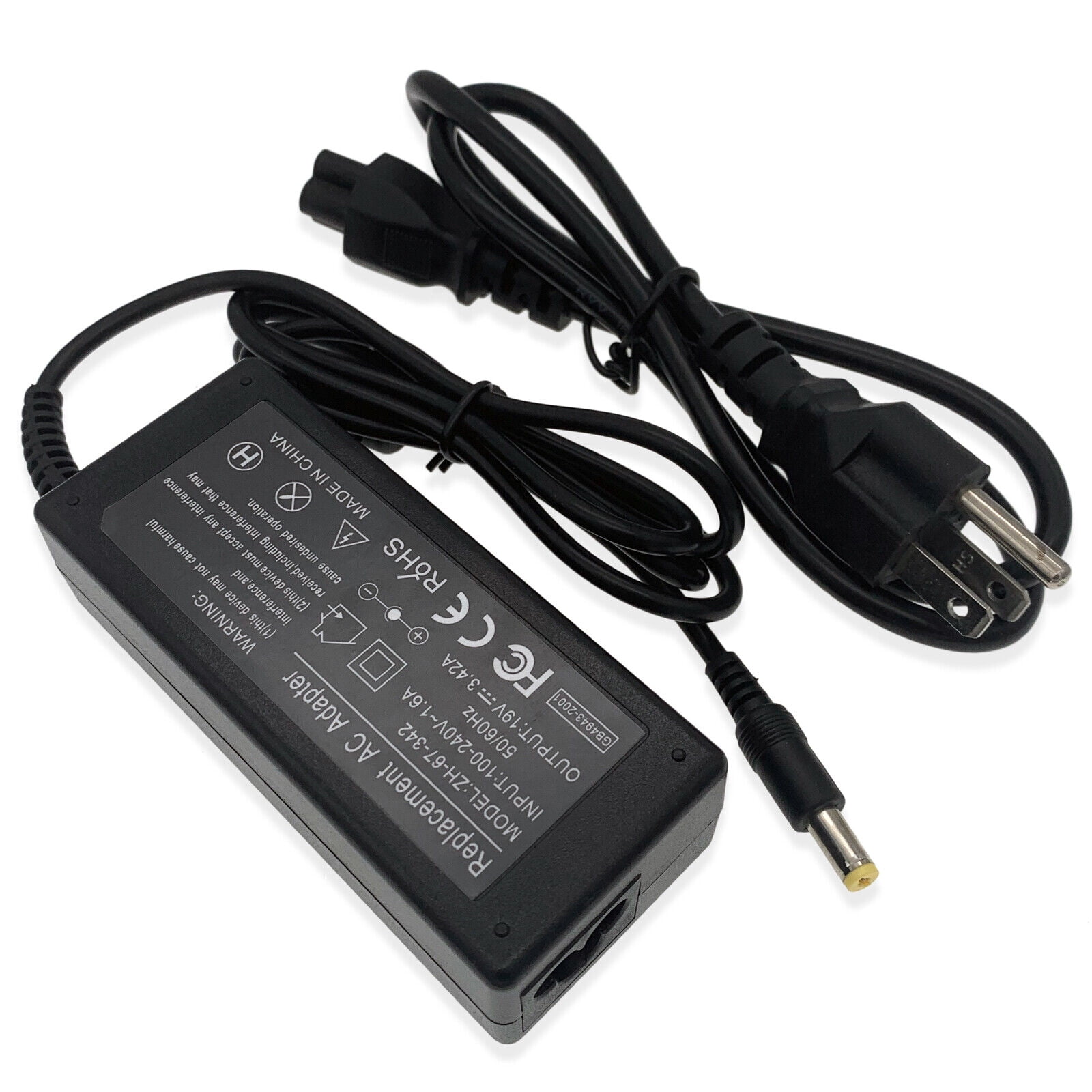 AC Adapter For Acer SB220Q SA230 IPS LED Monitor Power Supply Cord 19V ...