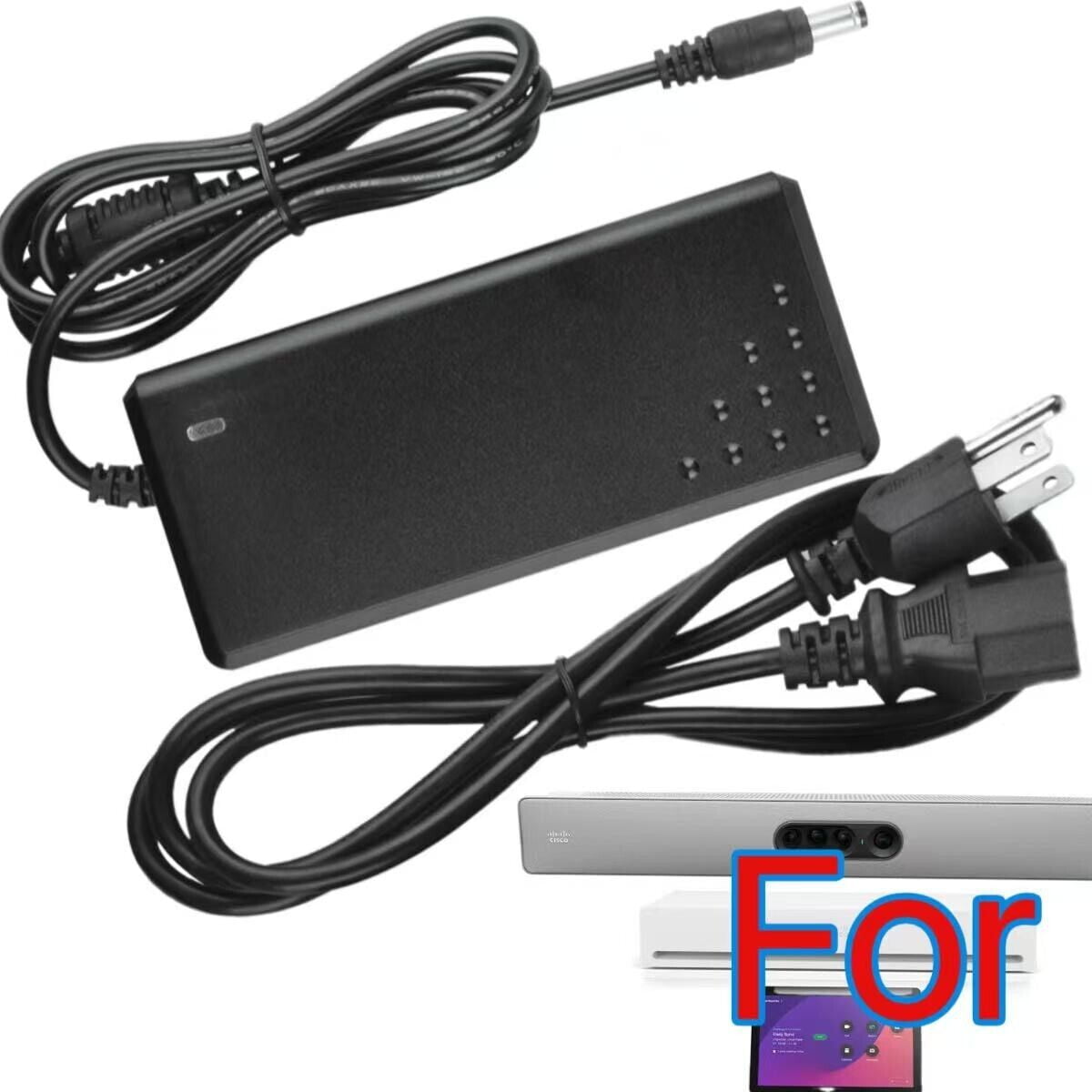 AC Adapter For Cisco PSU-12VDC-70W-GR PSU-12VDC-70W-GR= Webex Room Kit ...