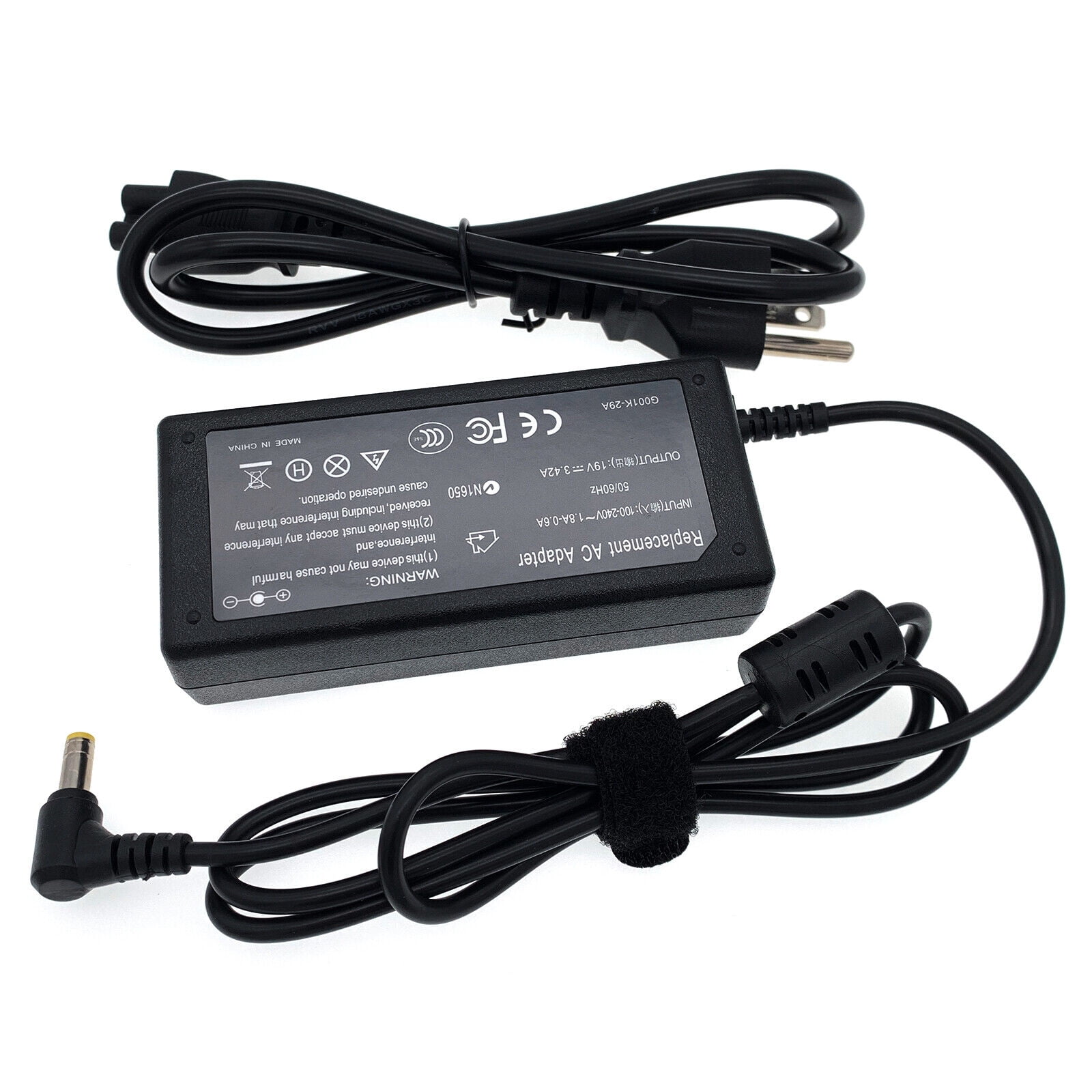 AC Adapter For Getac S410 Semi-Rugged Laptop 65W Charger Power Supply ...