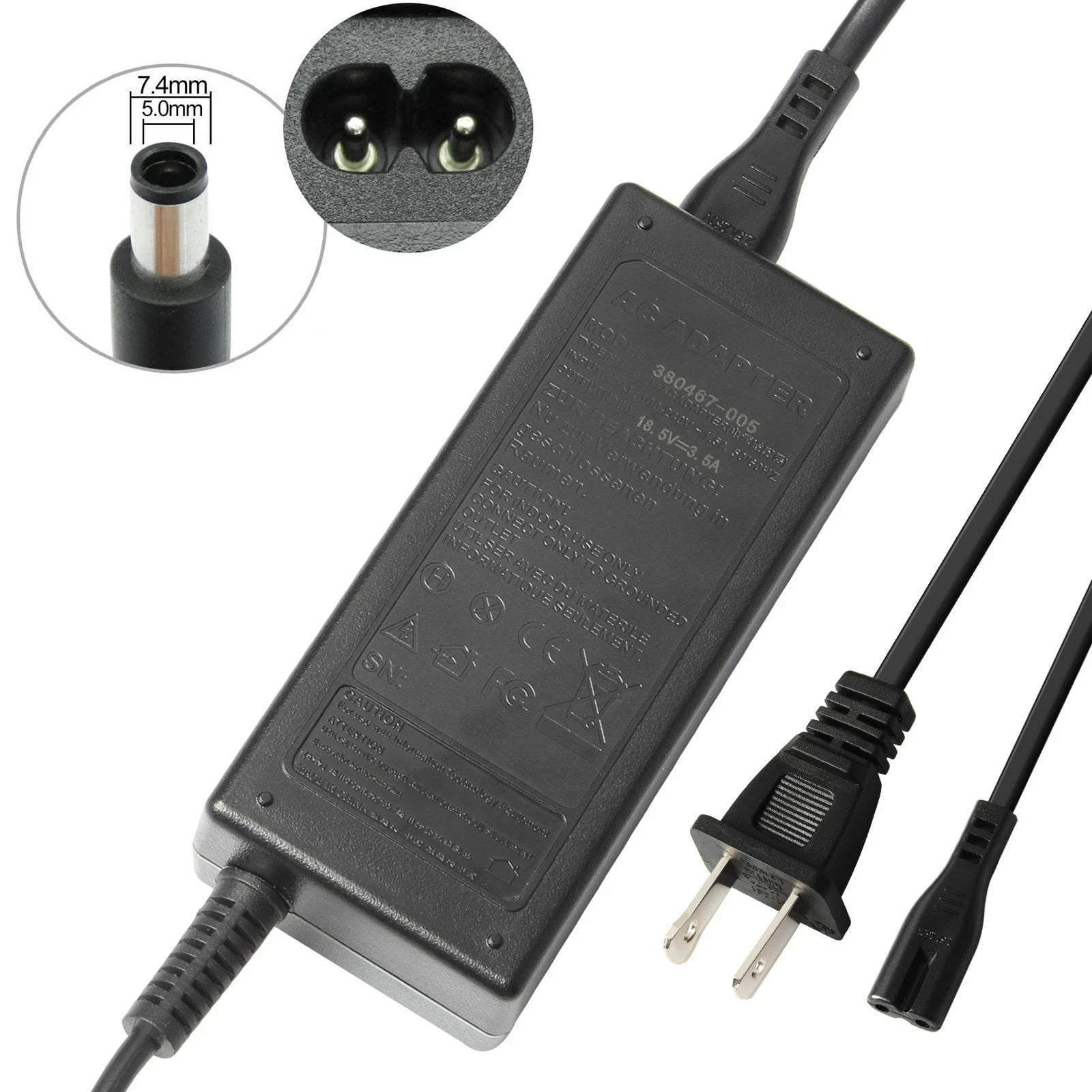AC Adapter For HP 22-C0083W 22-C0073W All-in-One Desktop PC Power ...