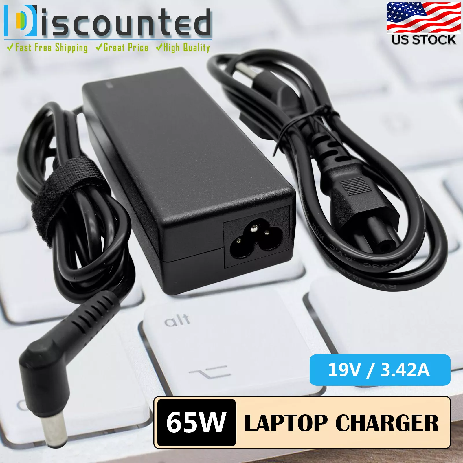 AC Adapter For Intel NUC Kit NUC7i7BNKQ NUC6i3SYK Mini PC 65W Power ...