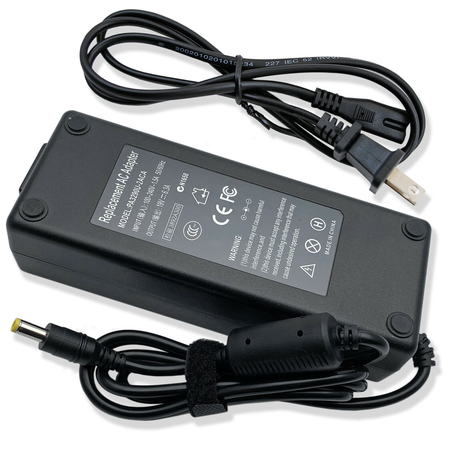 AC Adapter For Intel NUC NUC10i7FNH Ultra Small Mini PC 120W Power ...