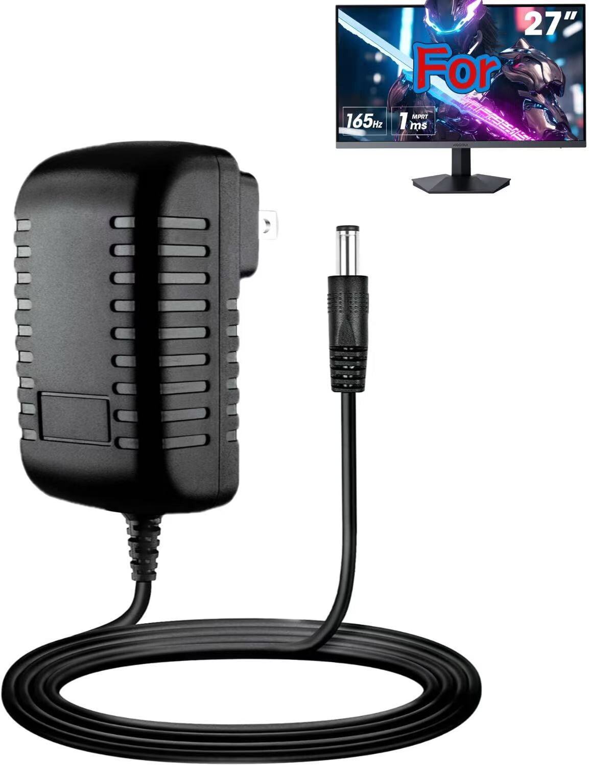 AC Adapter For Koorui GN01 GN06 N01 MB27V13 N02 27" Full HD IPS Gaming ...