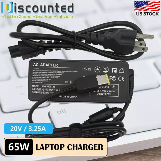 AC Adapter For Lenovo ThinkCentre M700 10HY 10JQ Tiny Desktop 65W Power ...