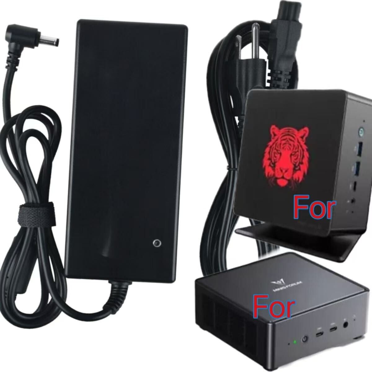 AC Adapter For Minisforum UM790 Pro UM780 XTX Mini PC Charger Power Cord 19V - Walmart.com