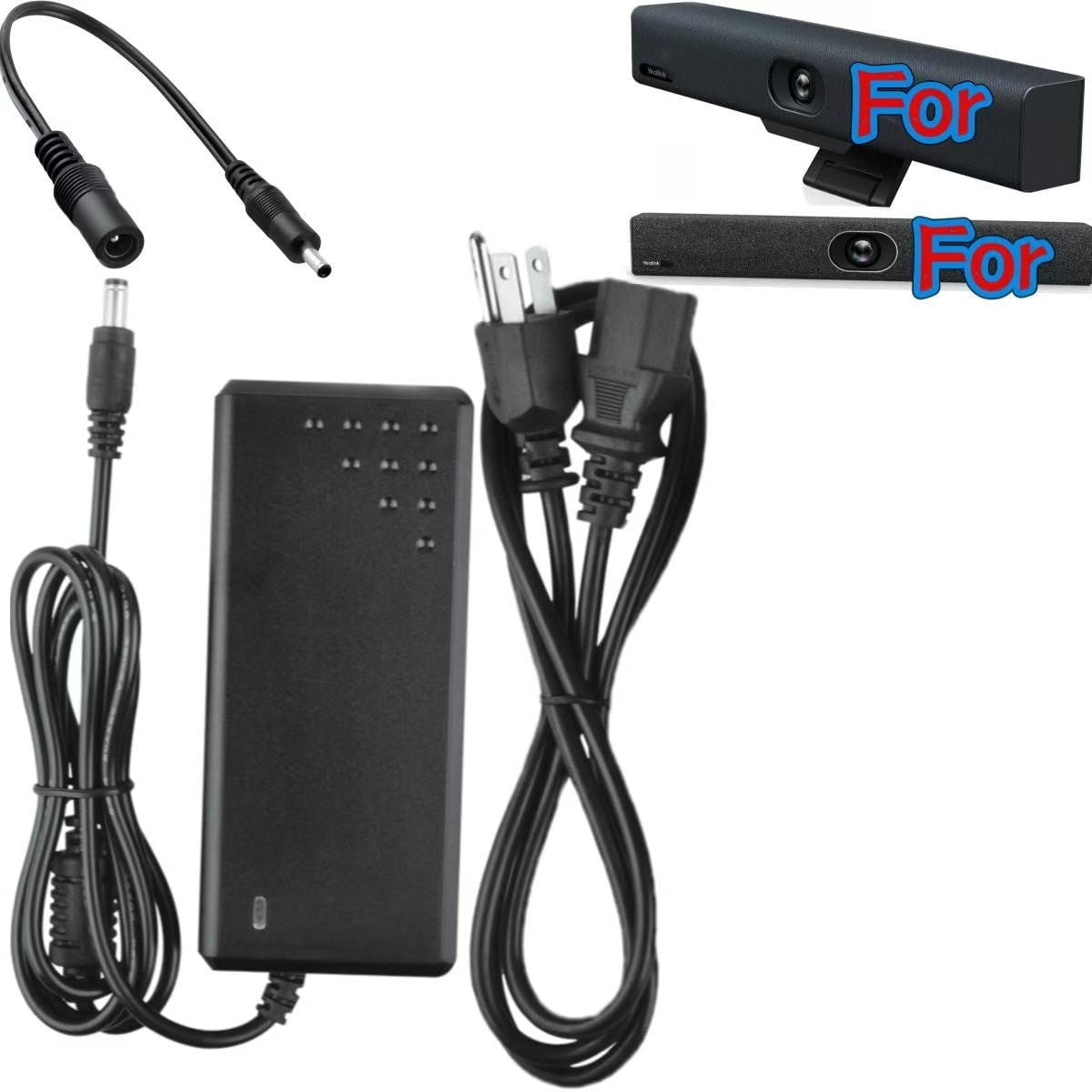 AC Adapter For Yealink UVC34 UVC40 All-in-One USB Video Conference ...