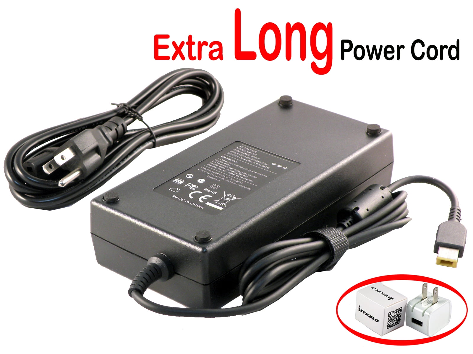 AC Adapter for Lenovo LOQ 15IRH8 82XV00B7US 82XV00L6US 82XV00LEUS ...