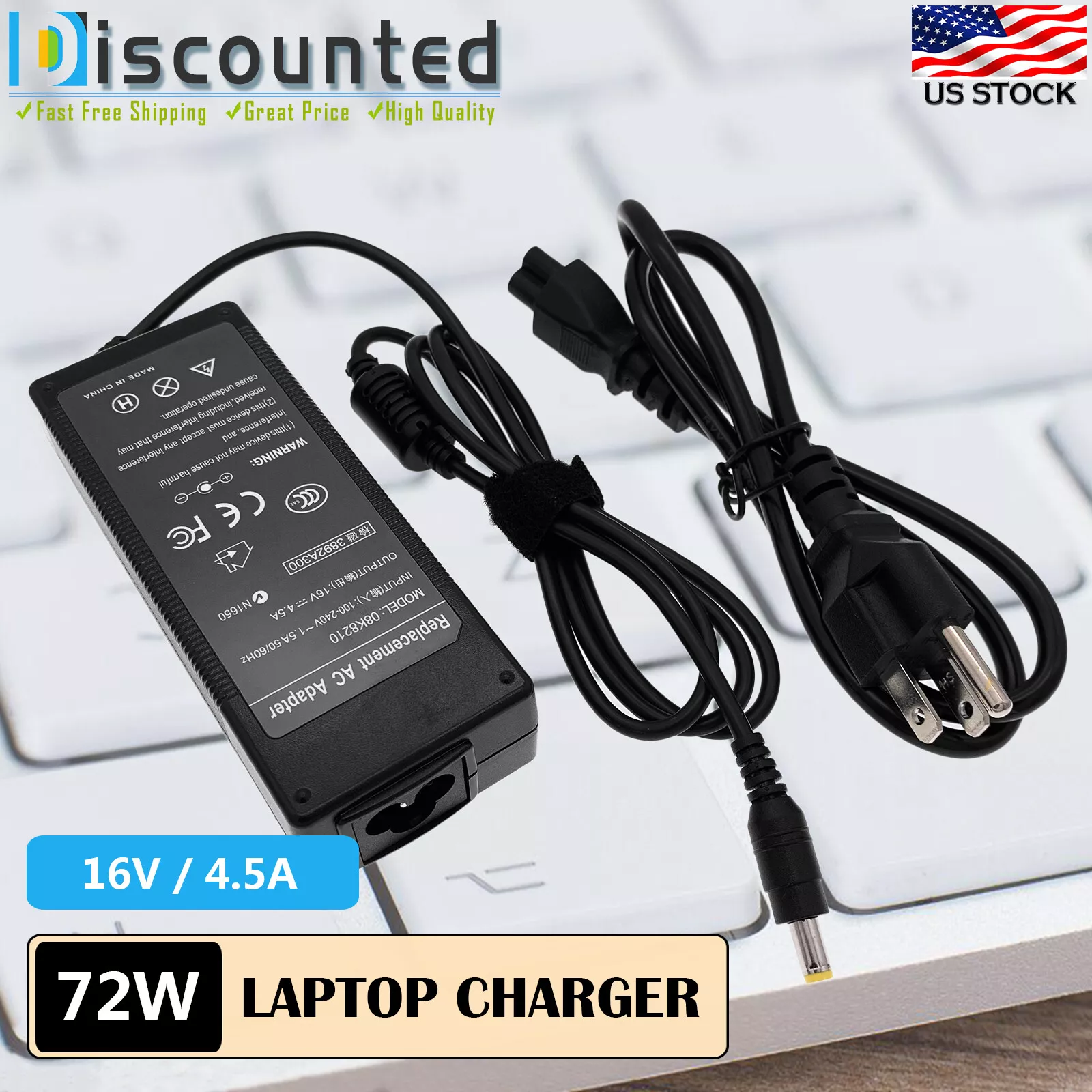 AC Adapter Power Battery Charger for IBM Thinkpad R40 Type 2623 2681 ...