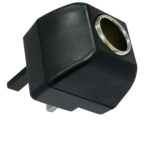 AC Adapter With Car Socket Auto Charger EU Plug 220V AC To 12V DC Use ...