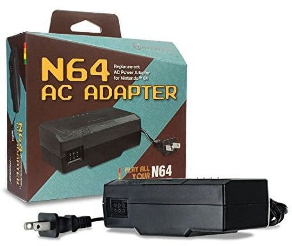 AC Adapter for N64 - Hyperkin - Walmart.com