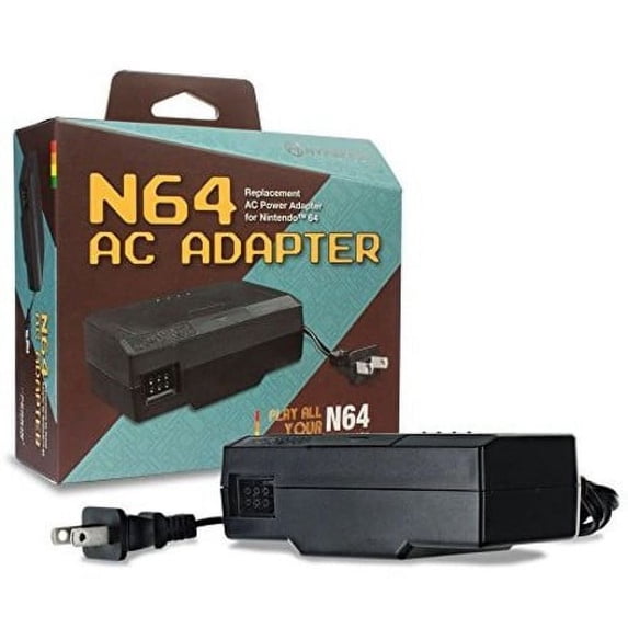 AC Adapter for N64 - Hyperkin - Walmart.com
