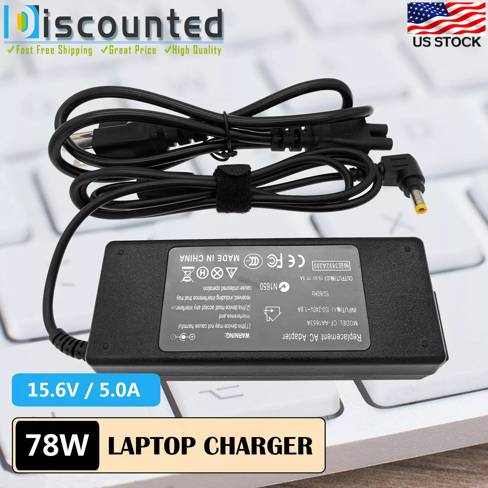 AC Adapter for Panasonic ToughBook CF-73 CF-29 CF-R2 CF-R3 CF-R4 CF-R5 ...