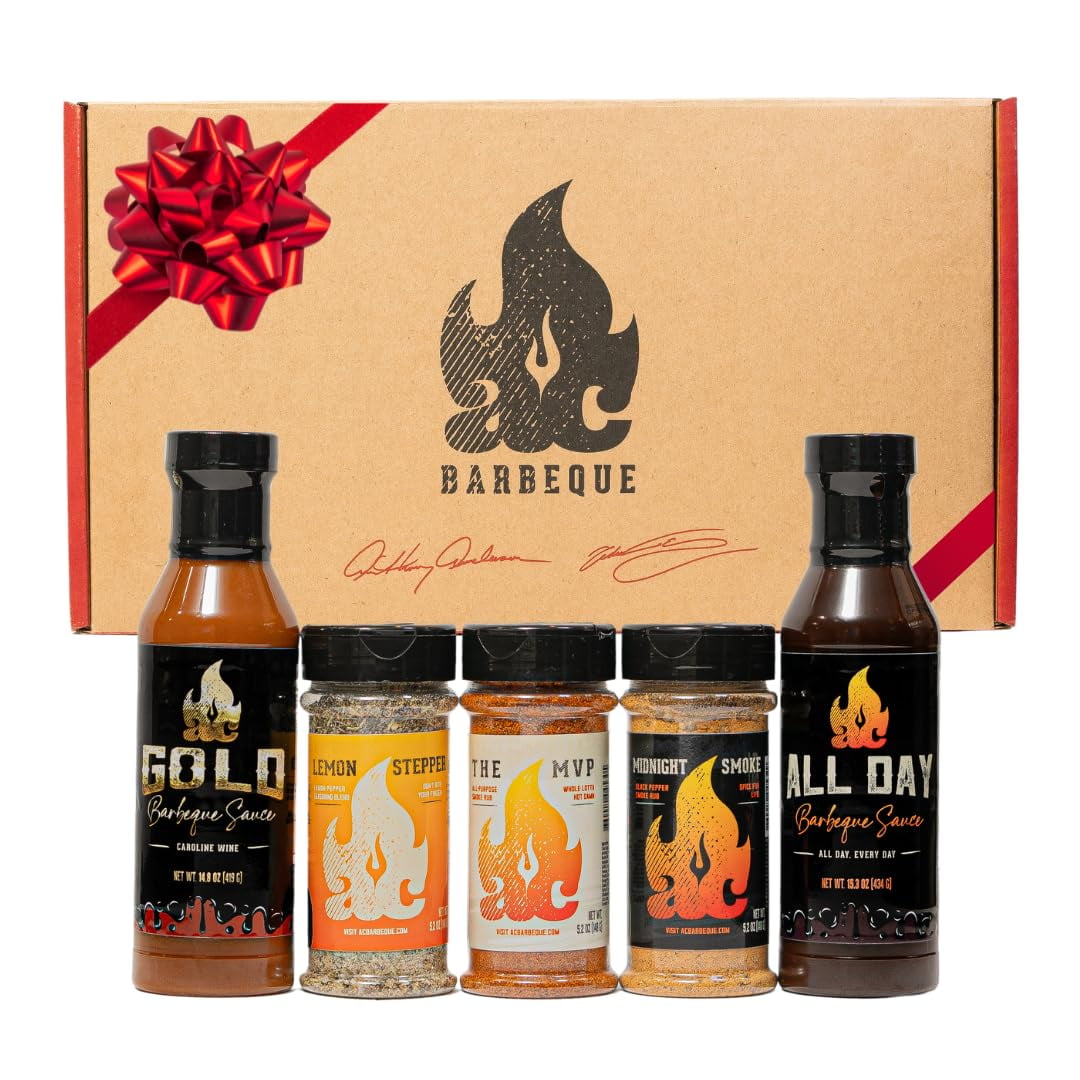 AC Barbeque Signature Gift STF9 Set - 5 Bottle Bundle - Walmart.com