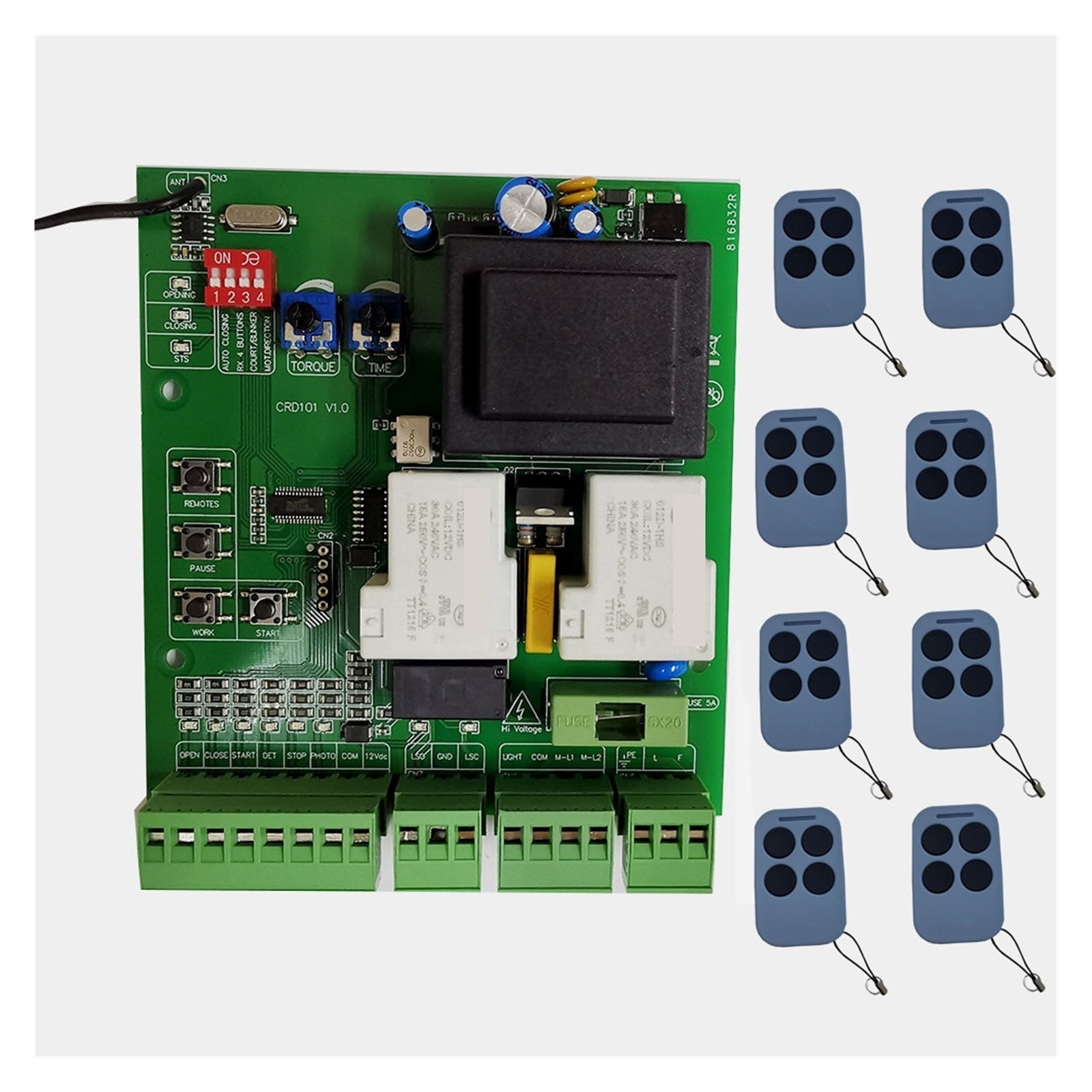 AC Circuit Board Control Card Mother Board Plate For Sliding Gate ...