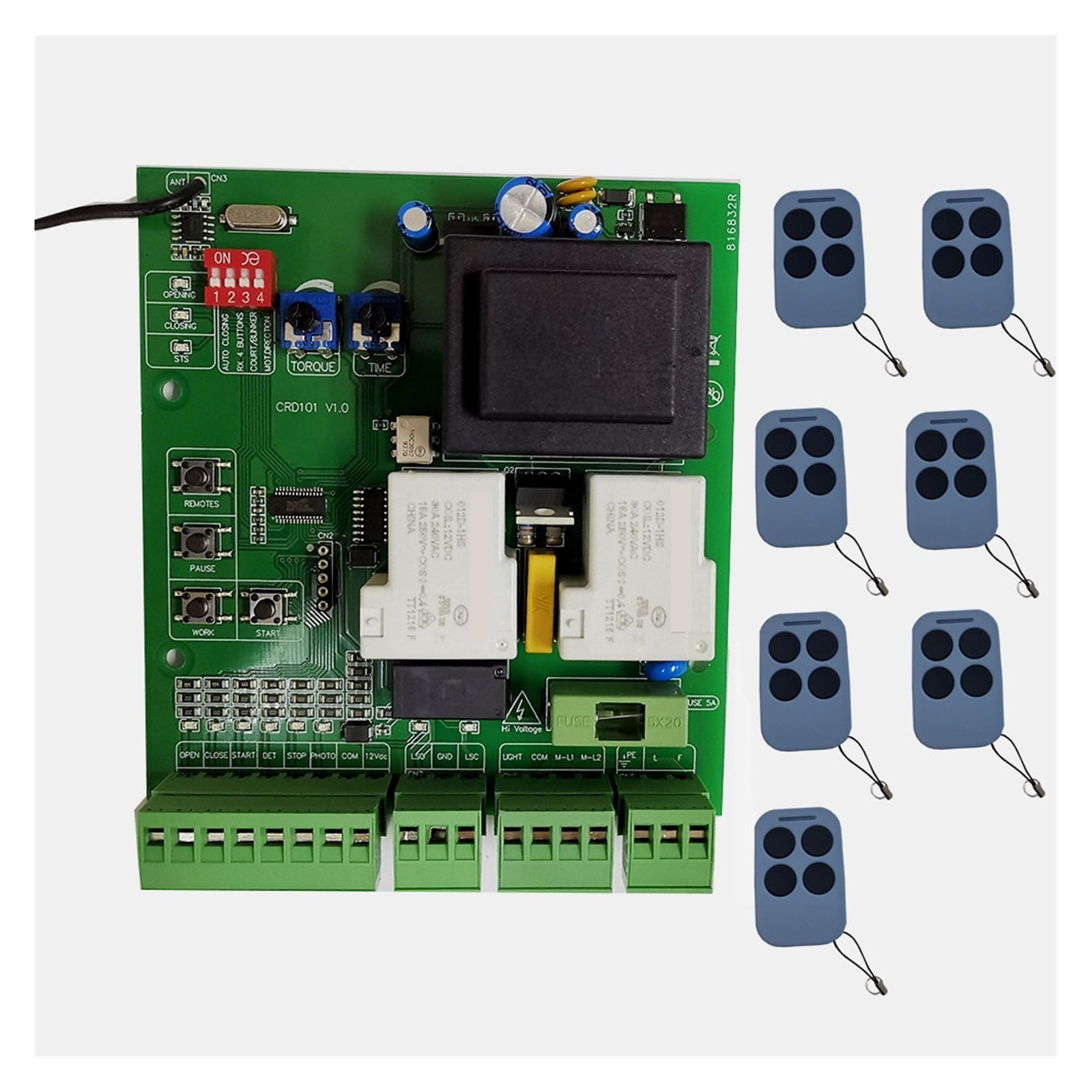 AC Circuit Board Control Card Mother Board Plate For Sliding Gate ...