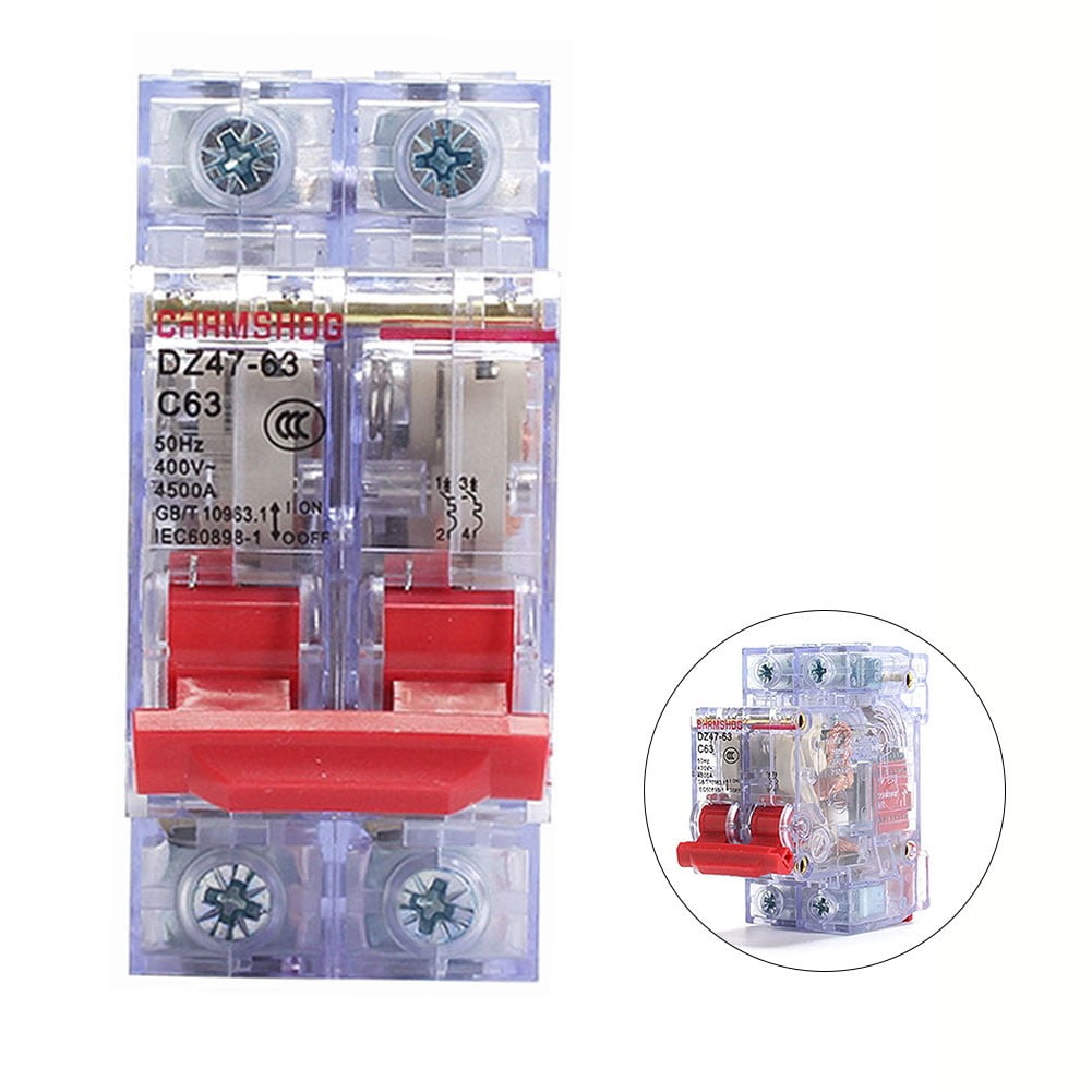 Ac Circuit Breaker 500V 2 Pole Double 2P Mcb Solar Pv10/16/20/25/32/40 ...