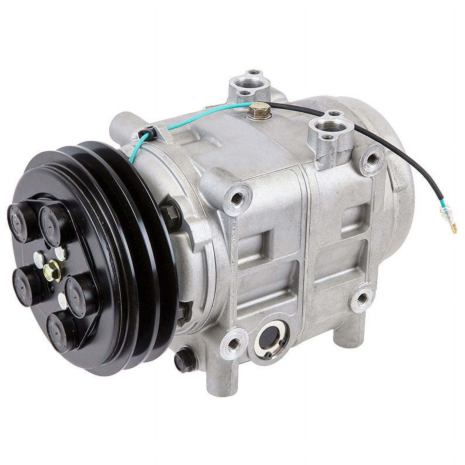 AC Compressor & 152mm Double V-Belt A/C Clutch For Mack & International ...