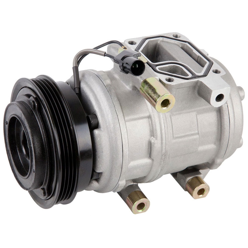 AC Compressor & 4-Groove A/C Clutch For Kia Sportage Spectra & Hyundai ...