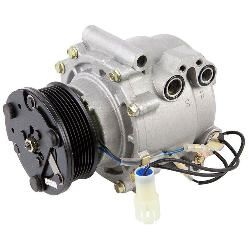 AC Compressor & 7 Groove A/C Clutch For Land Rover Discovery Defender ...