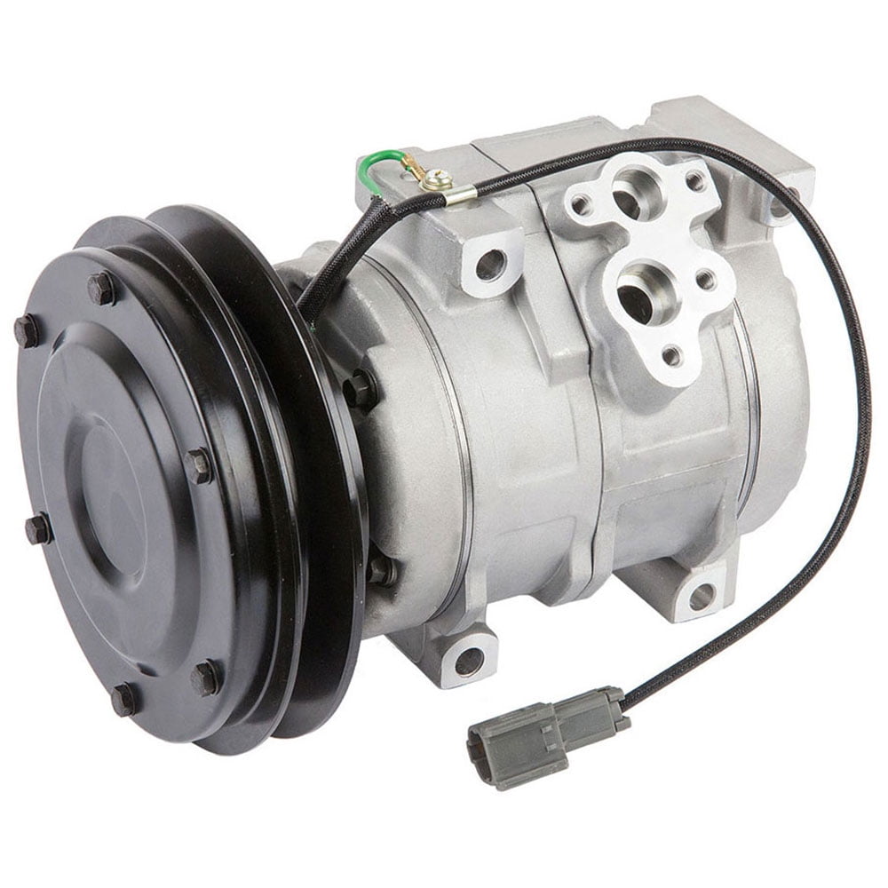 AC Compressor & A/C Clutch For John Deere & Komatsu Replaces SE502087 ...