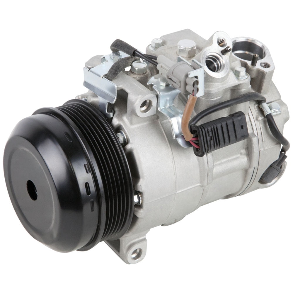 AC Compressor & A/C Clutch For Mercedes C250 C300 C350 SLK250 & ML350 ...