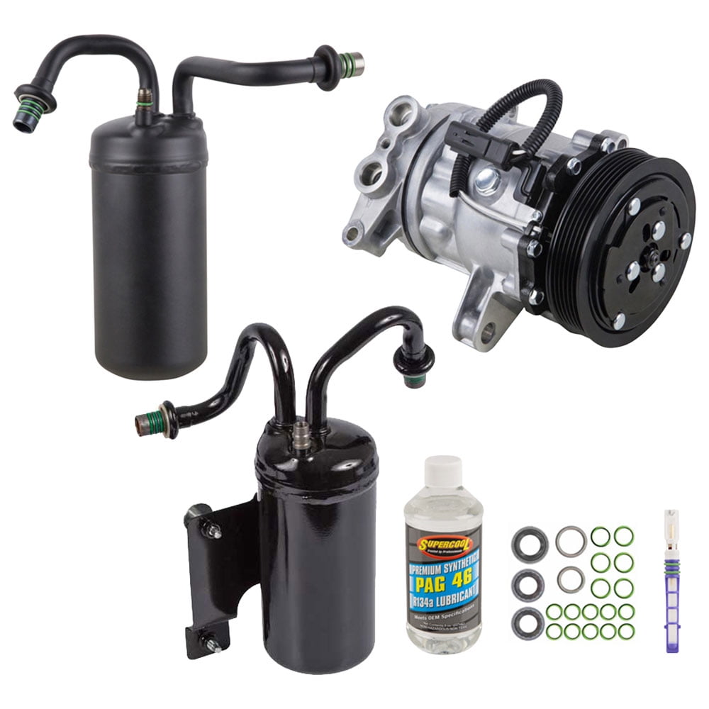 AC Compressor & A/C Kit For 2002 Dodge Ram 1500 3.7L V6 & 4.7L V8 ...
