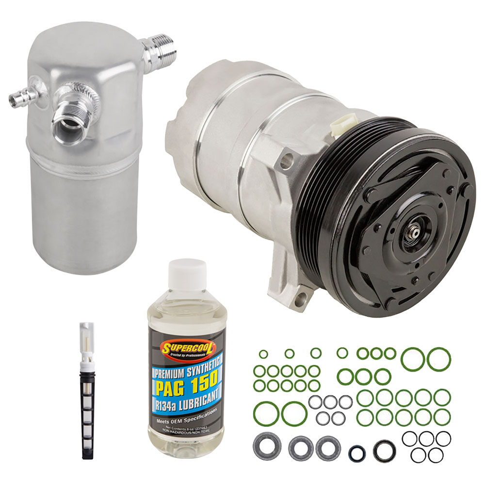 AC Compressor & A/C Kit For Cadillac Deville 4.6L Northstar V8 1994 ...