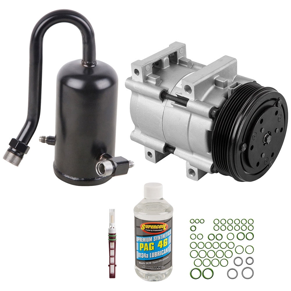 AC Compressor & A/C Kit For Ford F150 F250 F350 F-150 F-250 F-350 ...