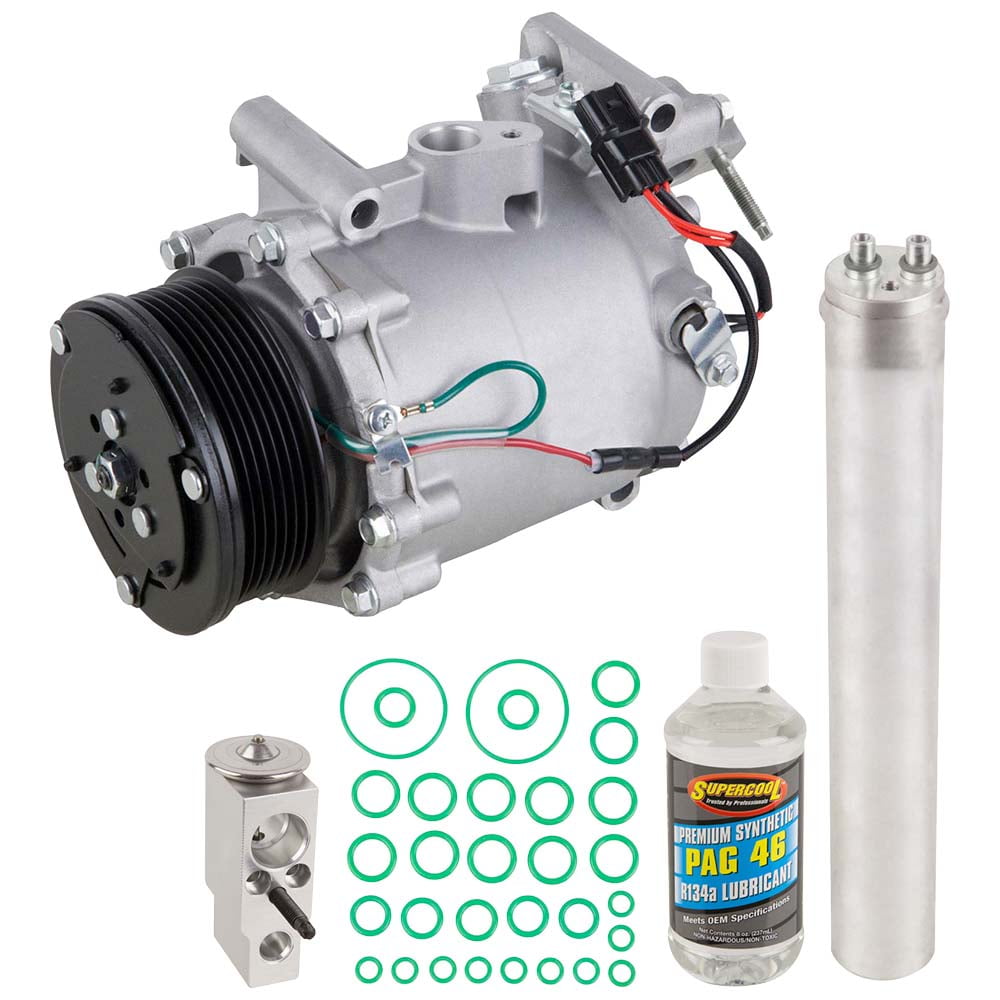 AC Compressor & A/C Kit For Honda Civic Si Sedan 2006 2007 2008 2009 ...