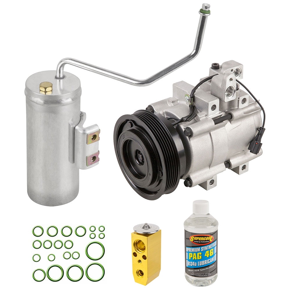 AC Compressor & A/C Kit For Hyundai XG350 & XG350L 2003 2004 - Includes ...