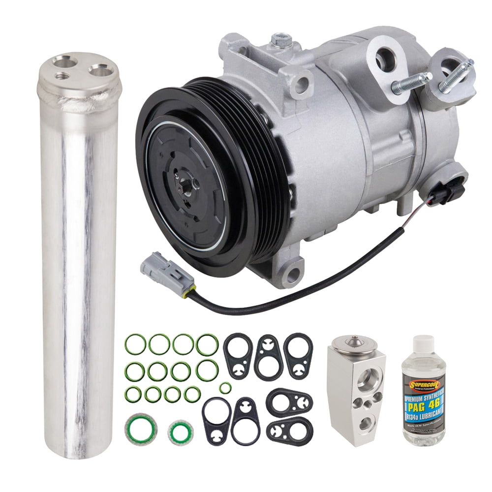 AC Compressor & A/C Kit For Jeep Compass & Patriot - Includes Drier ...