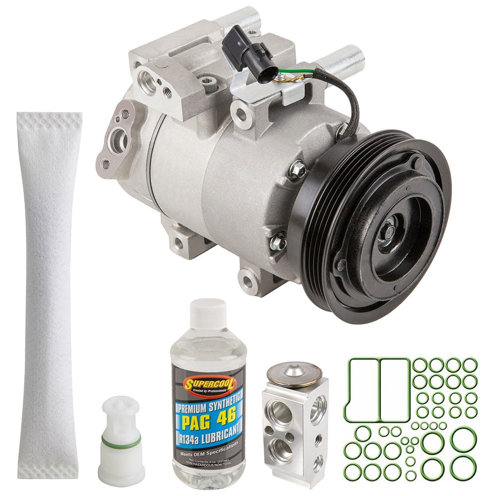 AC Compressor & A/C Kit For Kia Rio & Rio5 2006 2007 2008 2009 2010 ...